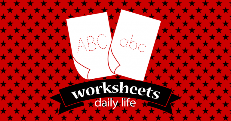 worksheets : daily life